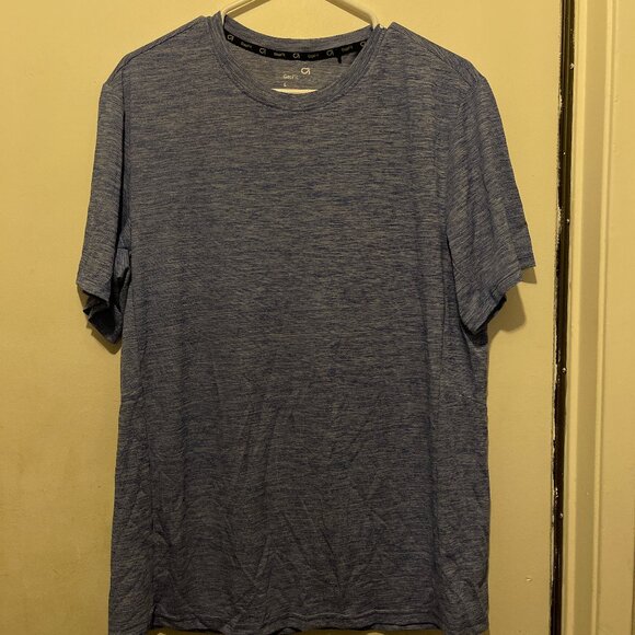 GAP | Shirts | Gapfit Shirt Adult Large Blue Heather Tshirt Short ...